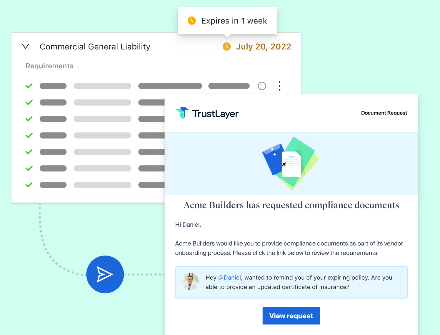 TrustLayer - Log a deal with TrustLayer